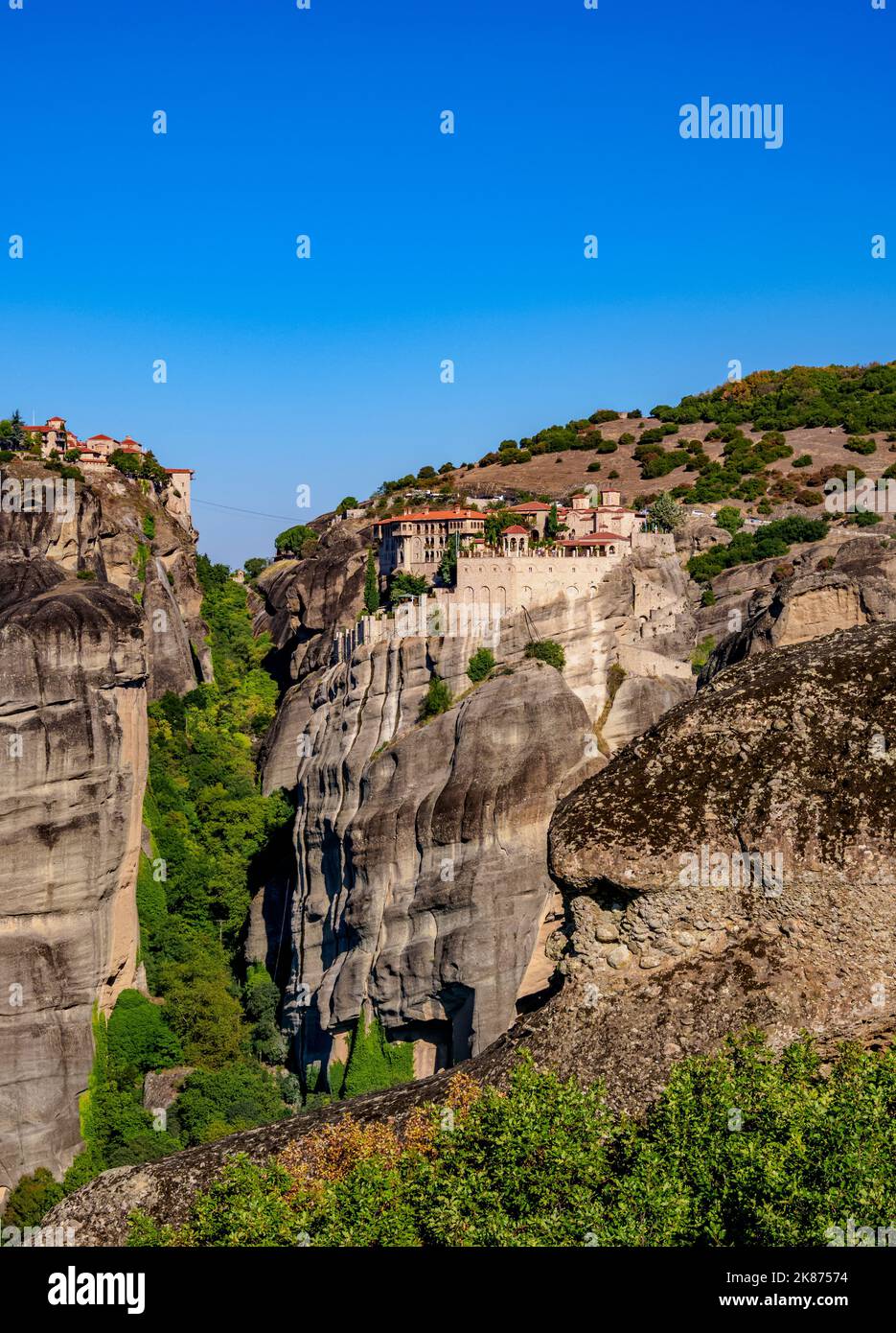 Monastery of Varlaam, Meteora, UNESCO World Heritage Site, Thessaly ...