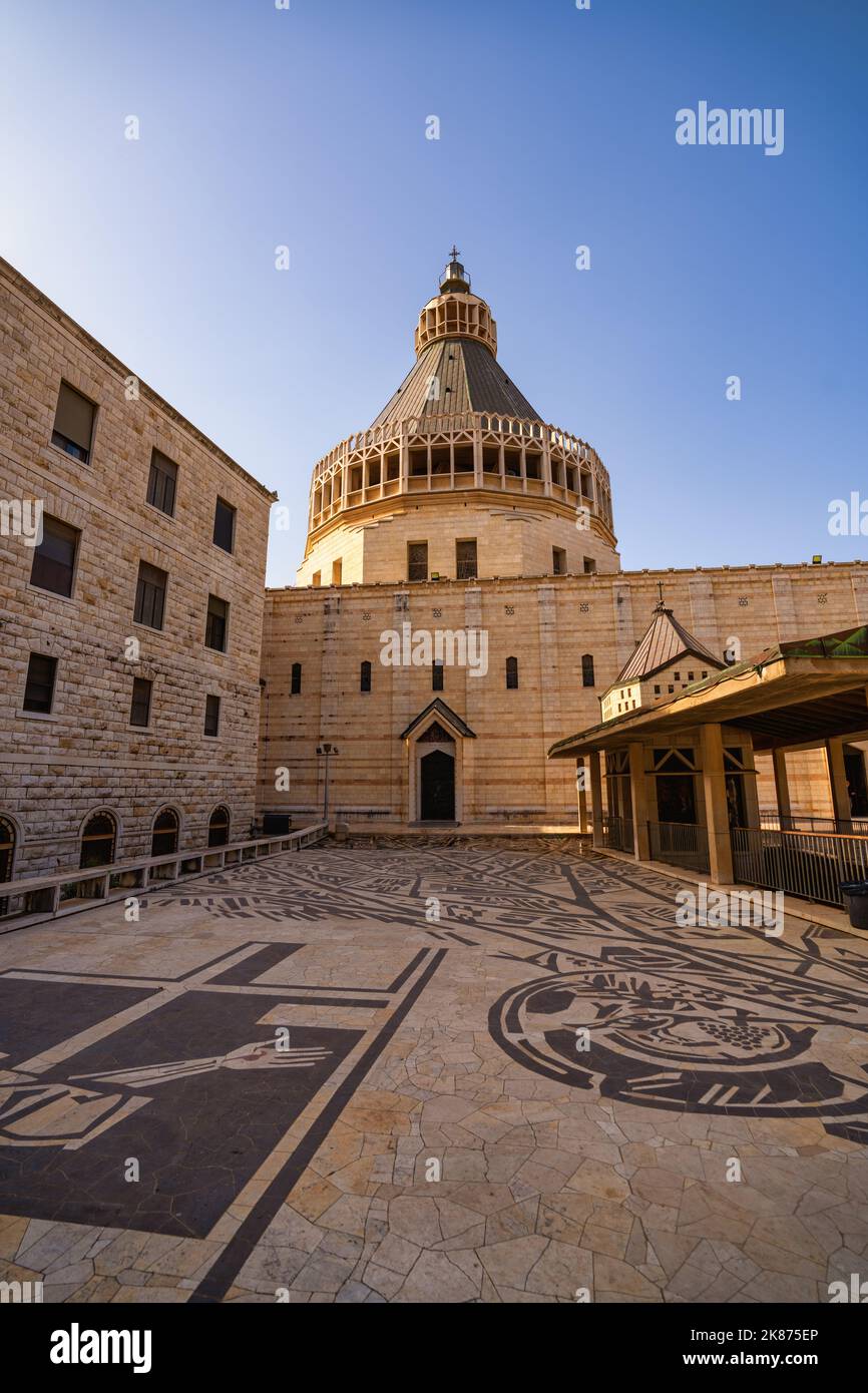 The Church of the Annunciation, Nazareth, Israel, Middle East Stock Photo - Alamy