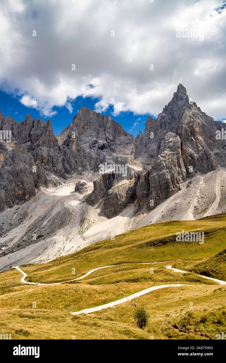 Pale di San Martino, Paneveggio Natural Park, Passo Rolle, Dolomites ...