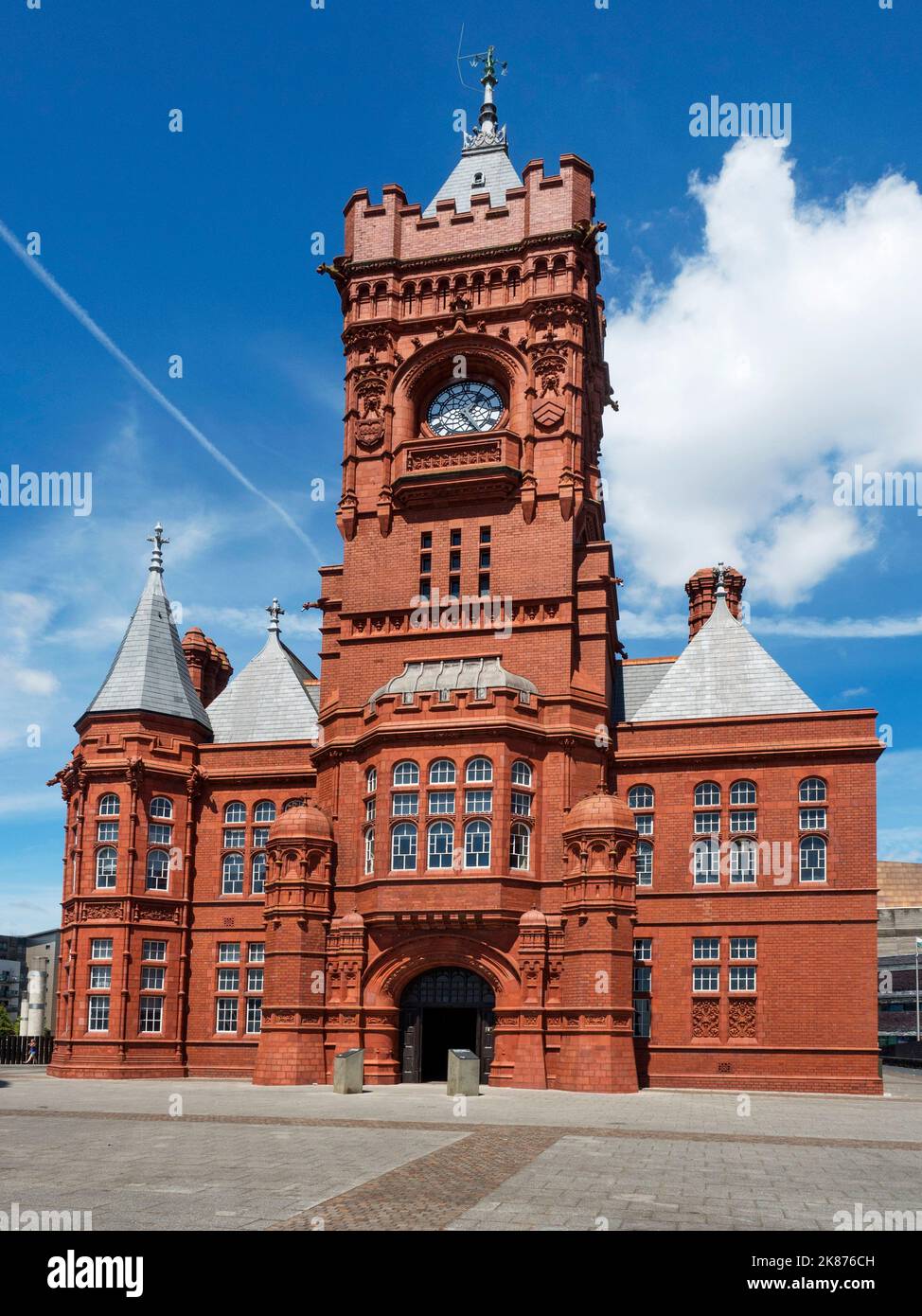 Pier Head Building in Cardiff Bay, Cardiff, Wales, United Kingdom ...