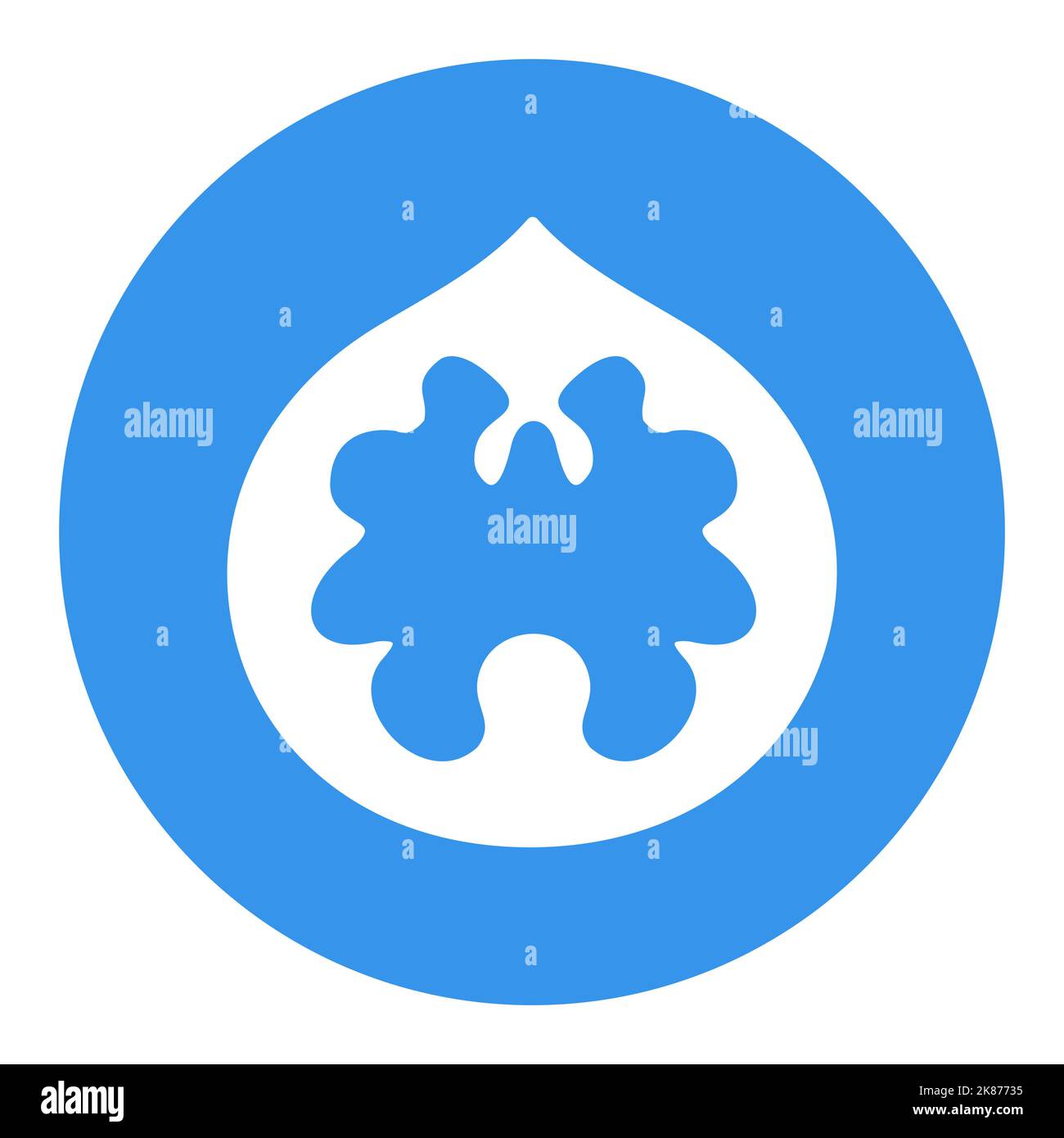 Walnut vector glyph icon. Graph symbol for food and drinks web site ...