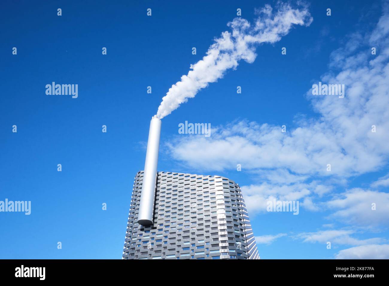 Copenhagen, Denmark - Sept 2022: View of Copenhill Waste-to-Energy ...