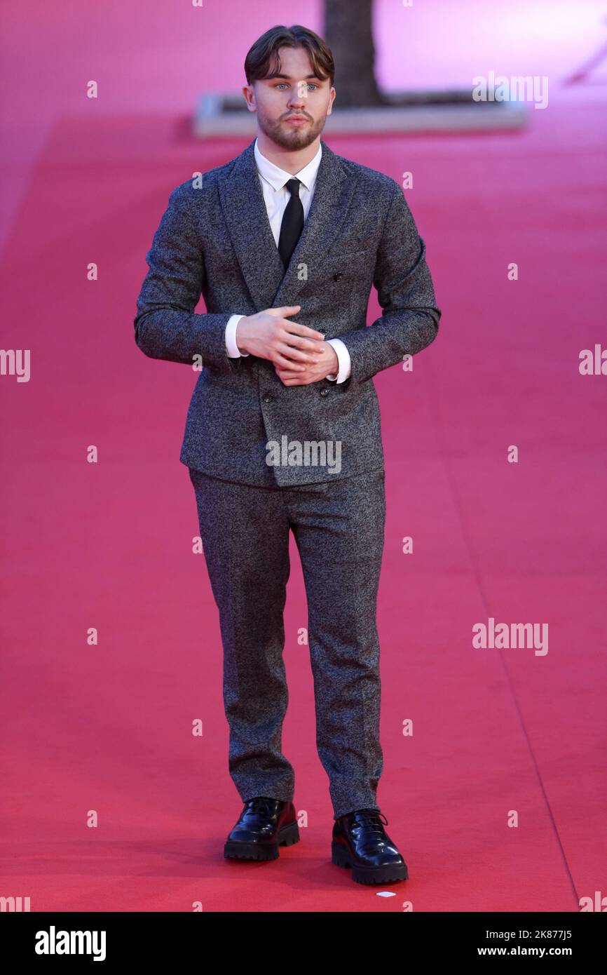 Rome, Italy. 20th Oct, 2022. Artem Tkachuk attends the red carpet of the movie "L'innocent" at ...