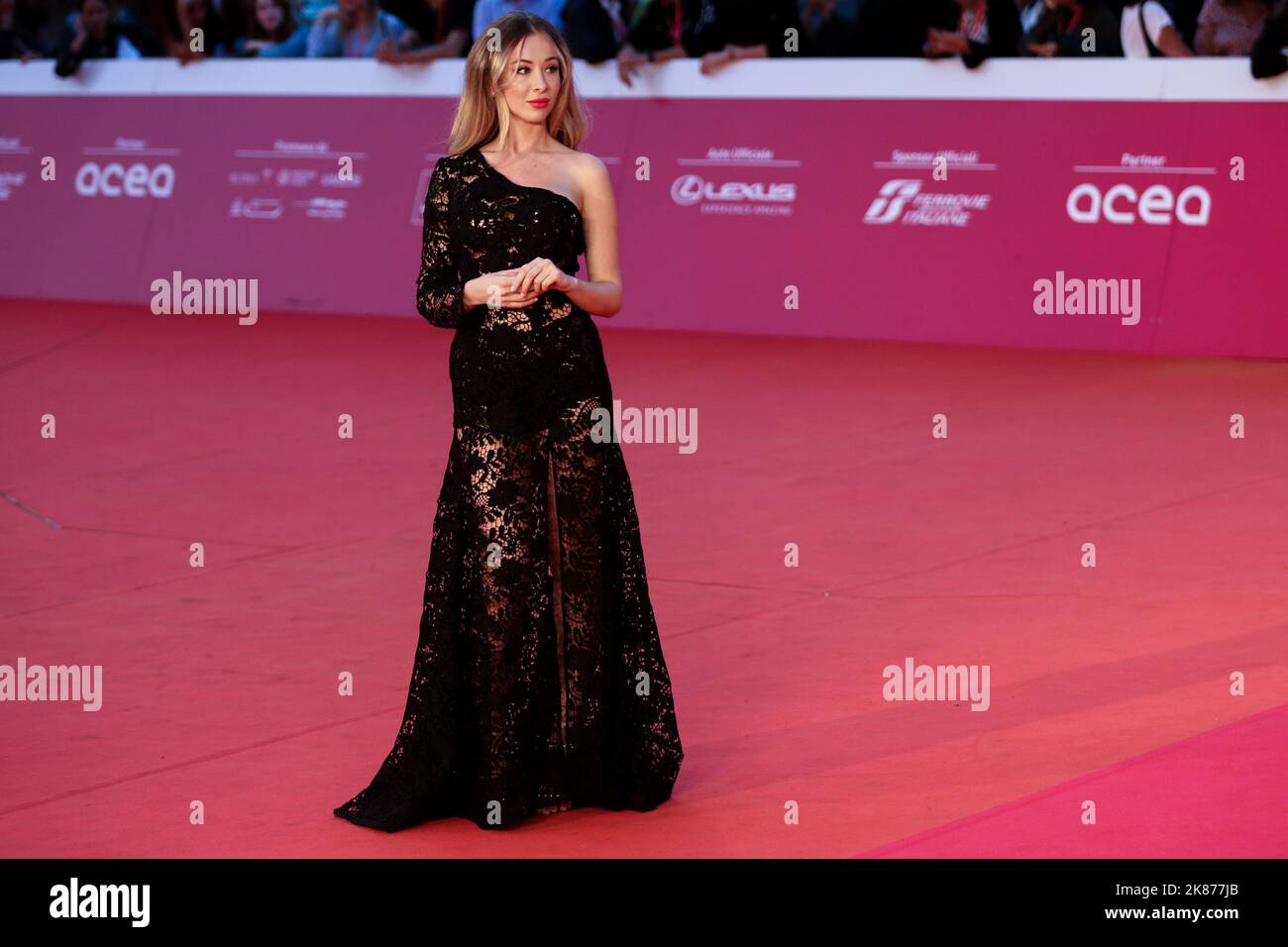 Rome, Italy. 20th Oct, 2022. Erika Aurora attends the red carpet of the ...