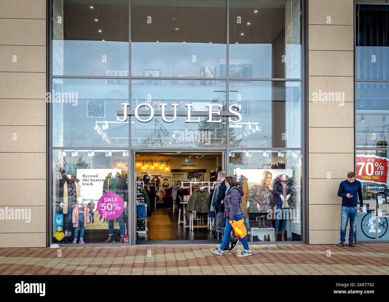 Joules Store at Rushden Lakes Retail Park Stock Photo - Alamy