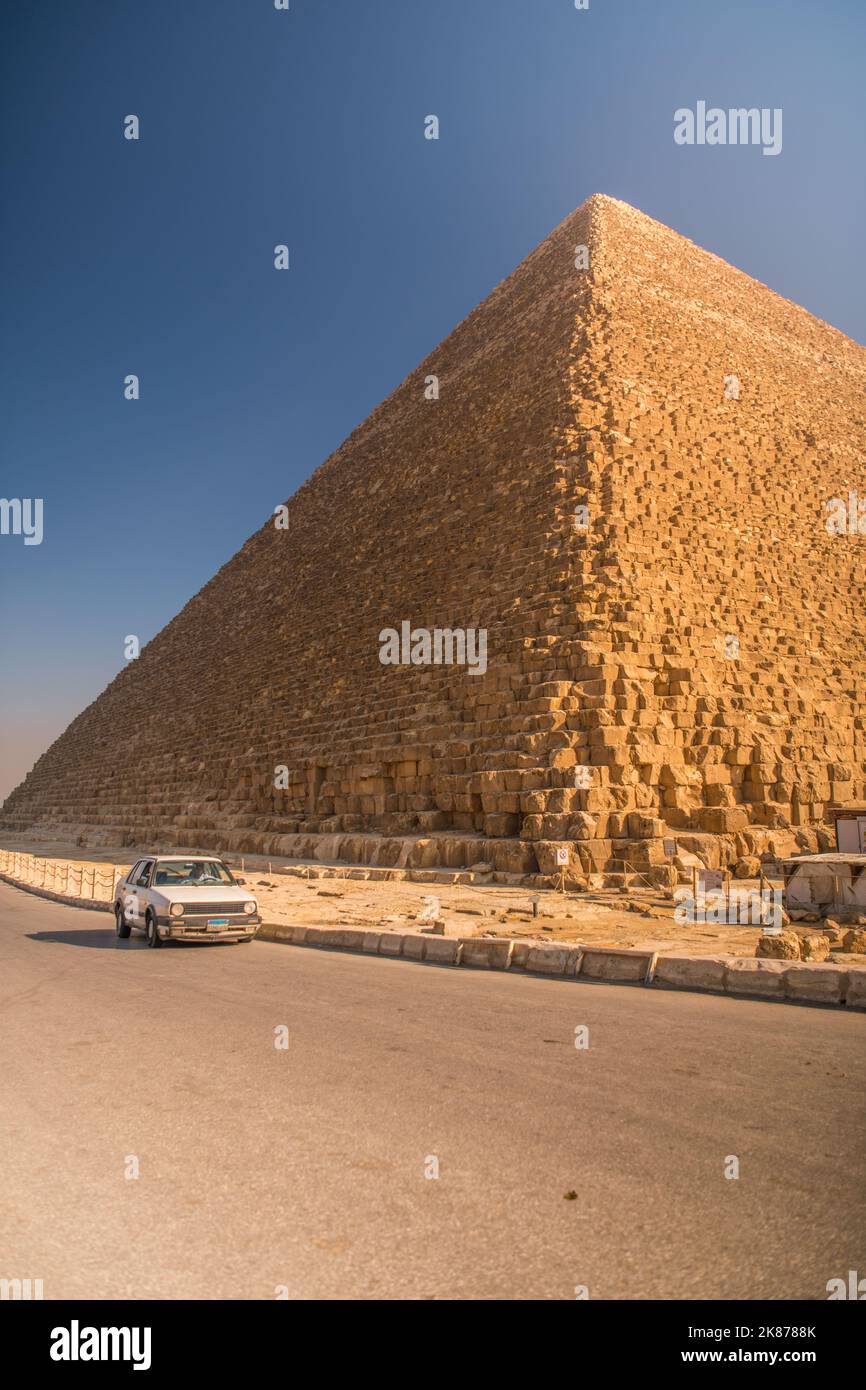 Pyramids of giza, egypt Stock Photo - Alamy