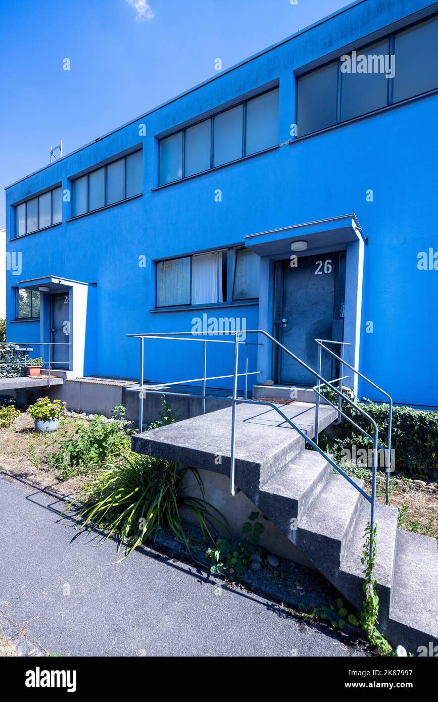 Mart Stam terrace houses, Weissenhof Housing Estate (Weißenhofsiedlung ...