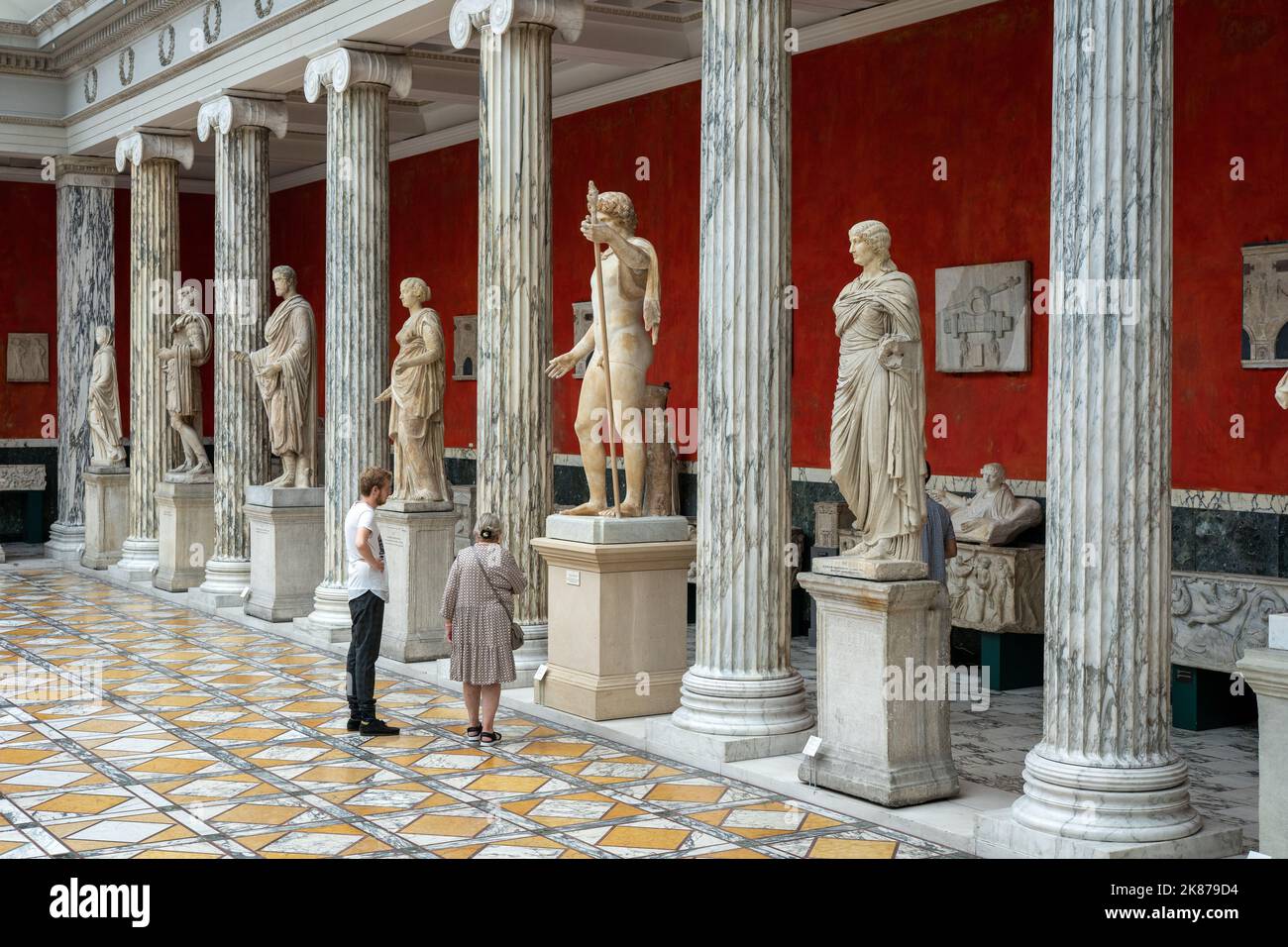 New Carlsberg Glyptotek in Copenhagen Stock Photo - Alamy