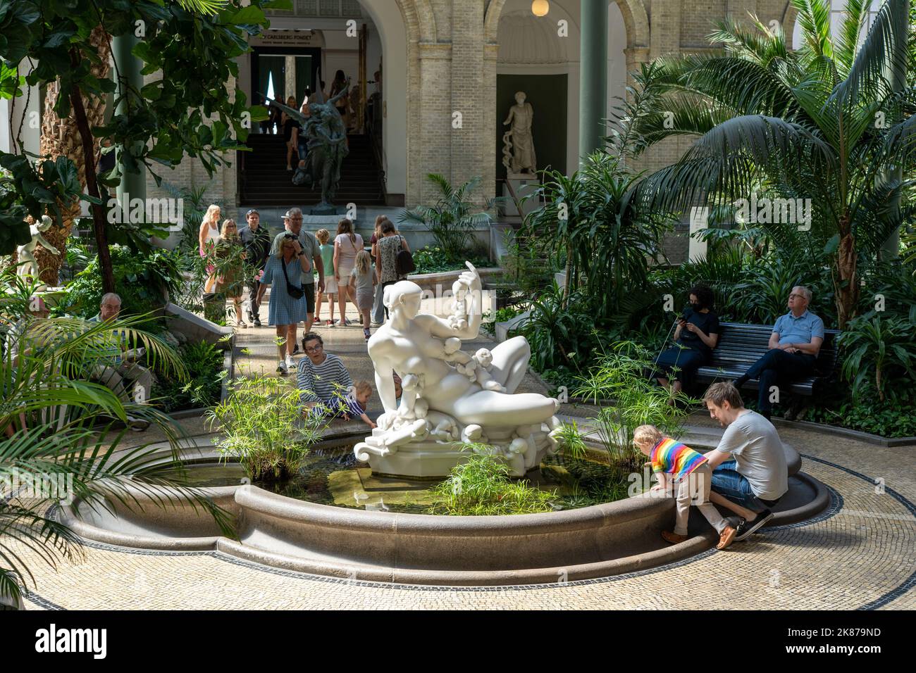 Carlsberg glyptotek in copenhagen hi-res stock photography and images ...