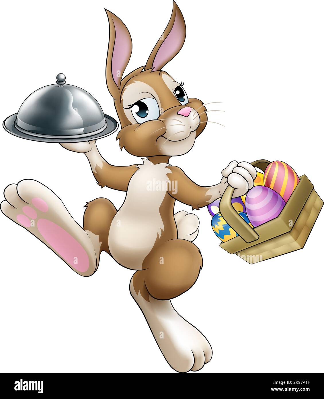 Kids eating chocolate egg Stock Vector Images - Alamy
