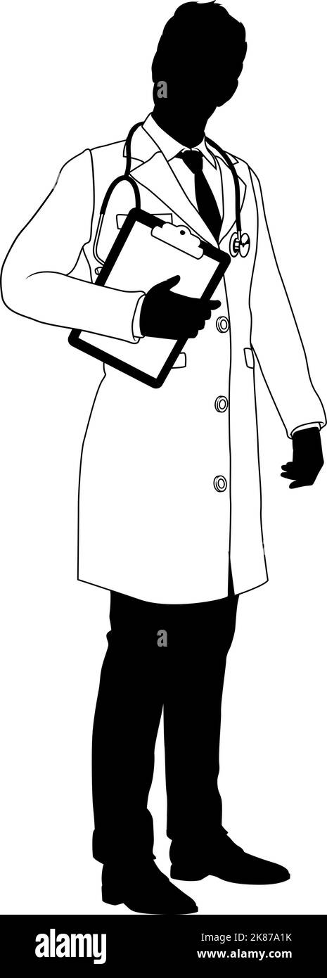 Medical exam cutout Stock Vector Images - Alamy