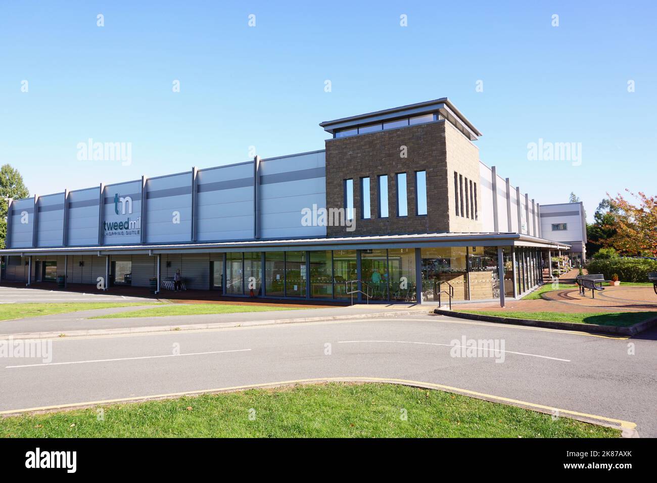 The Tweedmill Shopping Outlet in Llannerch Park Saint Asaph North Wales ...