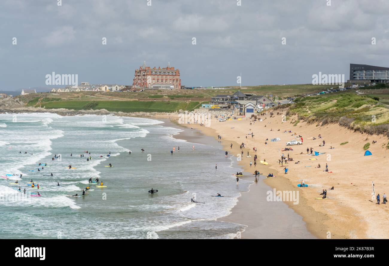 Taken on fistral beach hi-res stock photography and images - Alamy