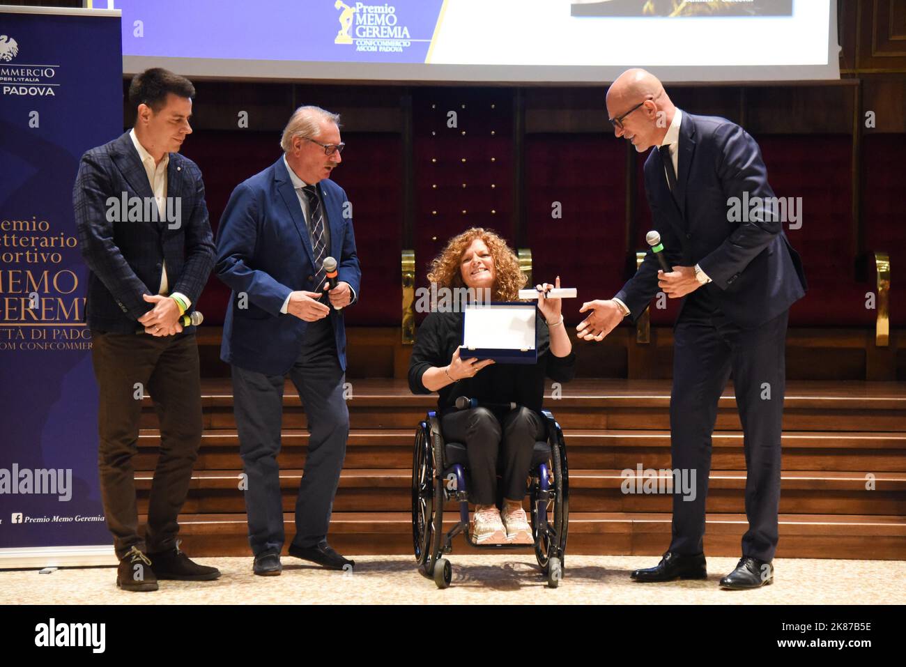 Aula Magna Bo, Padova, Italy, October 20, 2022, Geremia Award 2022 ...