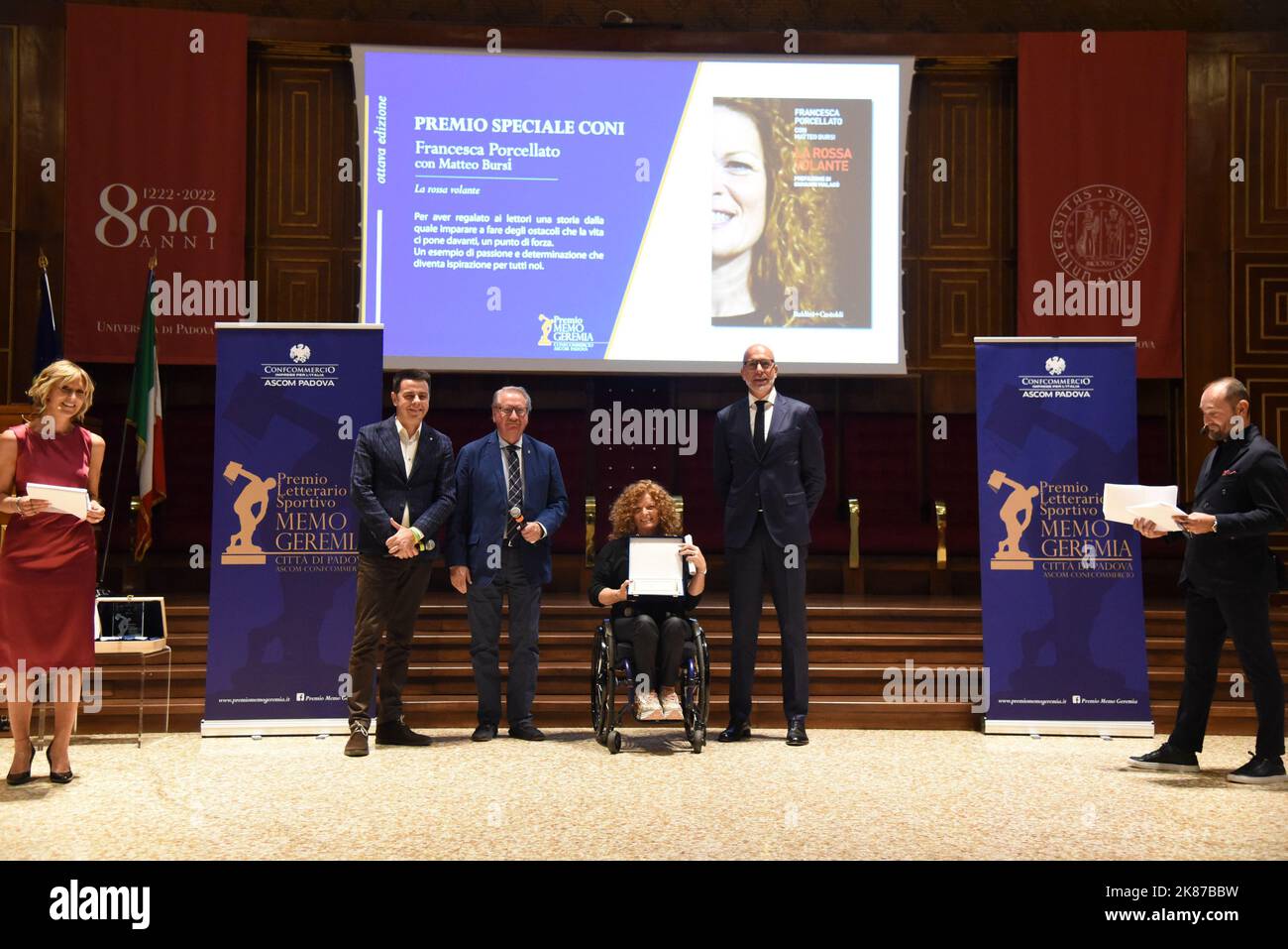 Aula Magna Bo, Padova, Italy, October 20, 2022, Geremia Award 2022 ...