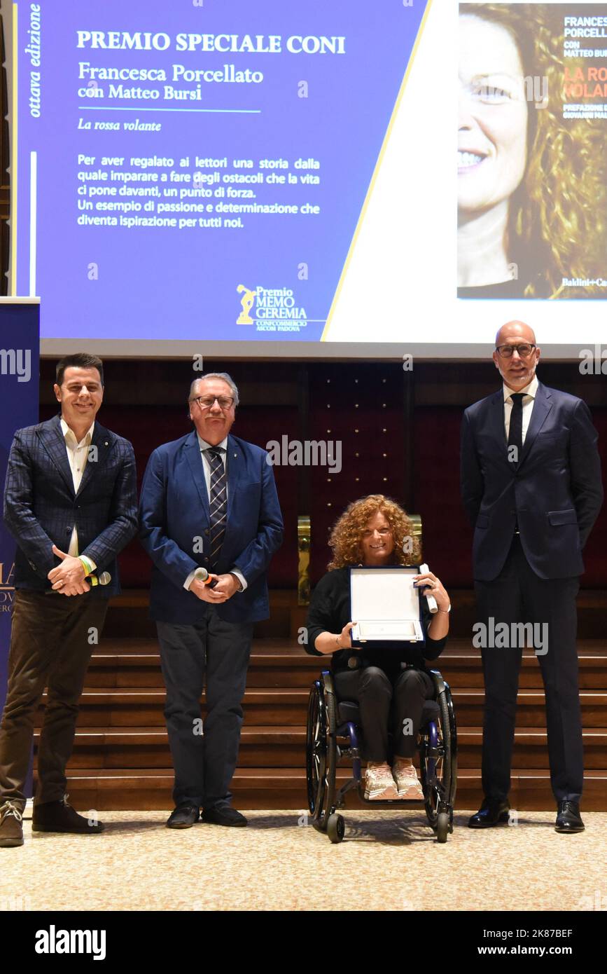 Aula Magna Bo, Padova, Italy, October 20, 2022, Geremia Award 2022 ...