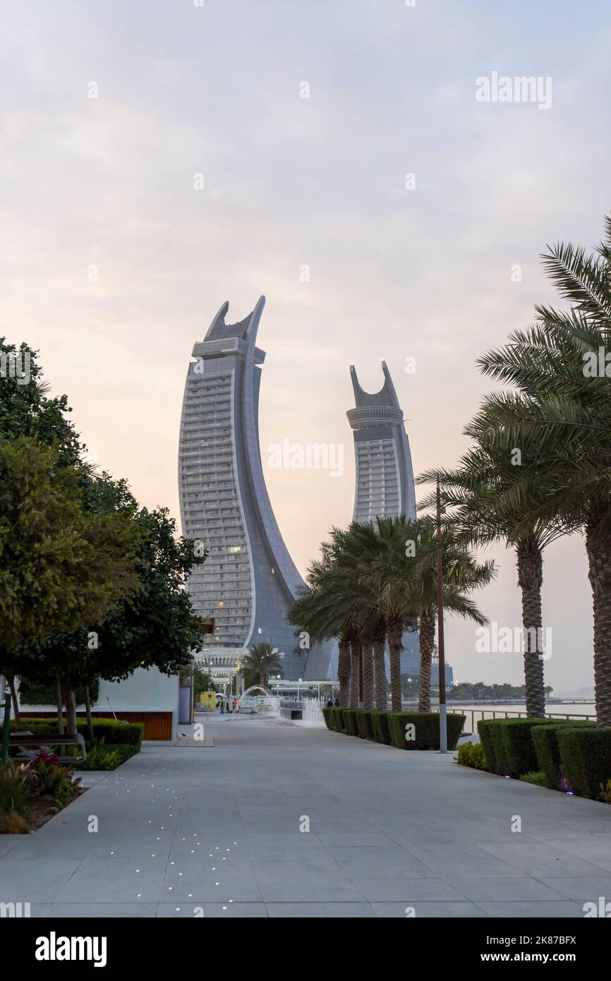 Crescent Tower Lusail located in Lusail. The building include hotel ...