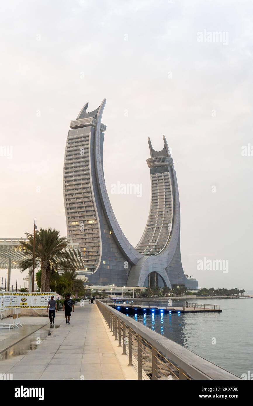 Crescent Tower Lusail located in Lusail. The building include hotel ...