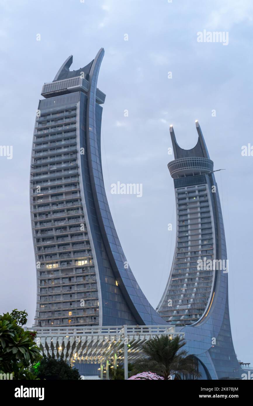 Crescent Tower Lusail located in Lusail. The building include hotel ...