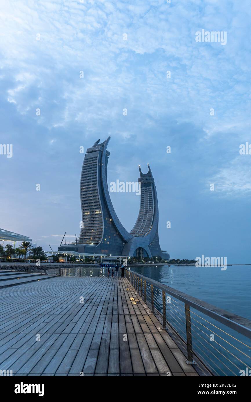 Crescent Tower Lusail located in Lusail. The building include hotel ...