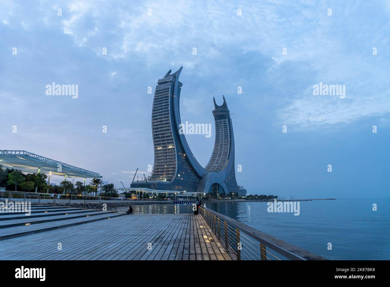 Crescent Tower Lusail located in Lusail. The building include hotel ...
