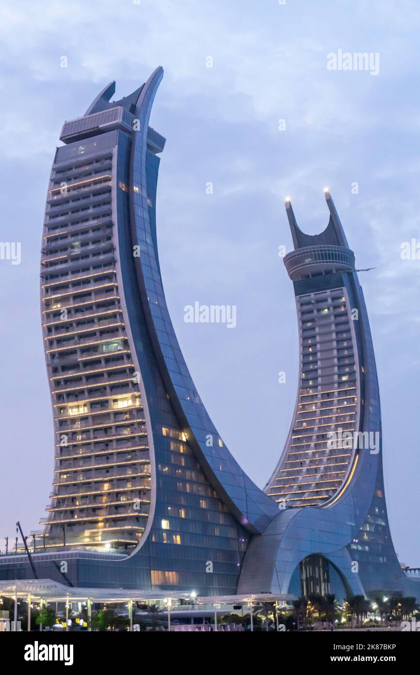 Crescent Tower Lusail located in Lusail. The building include hotel ...