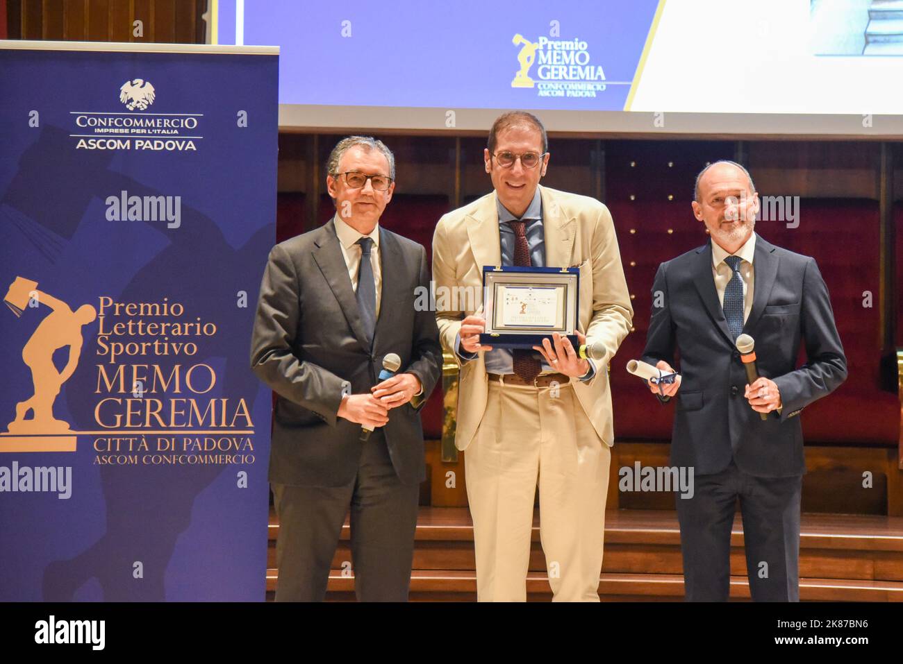 Aula Magna Bo, Padova, Italy, October 20, 2022, Geremia Award 2022 ...