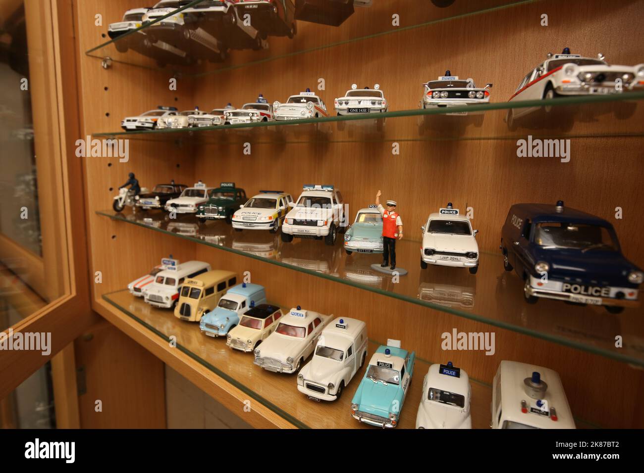 Cumnock, Ayrshire, Scotland, UK Jim Manson (80) a former Police officer ...