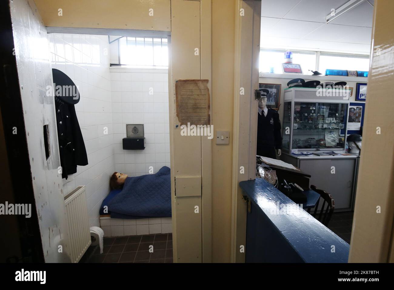 Cumnock, Ayrshire, Scotland, UK Jim Manson (80) a former Police officer ...