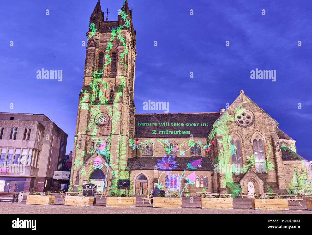 St johns church blackpool lancashire hi-res stock photography and ...