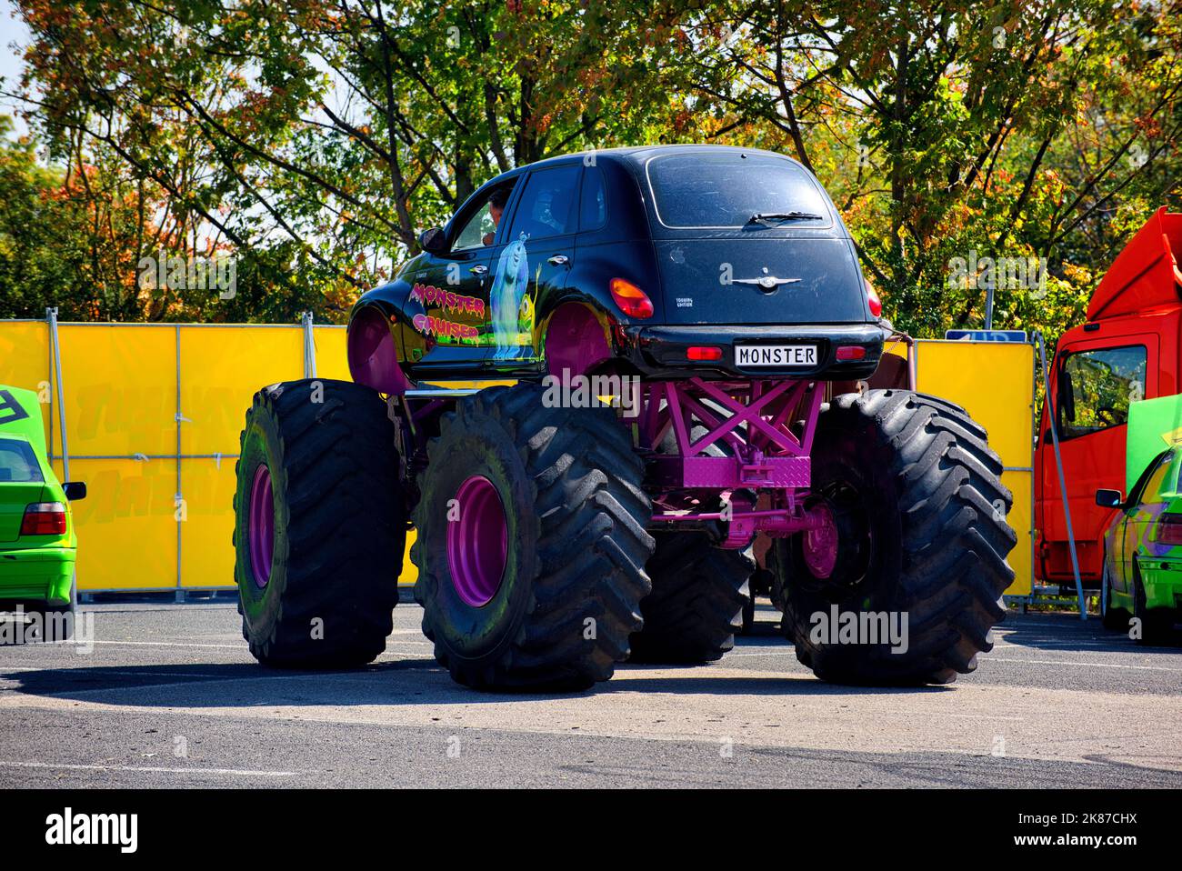 FRANKFURT AM MAIN, GERMANY - SEPT 2022: , Monster Truck auto show Stock ...