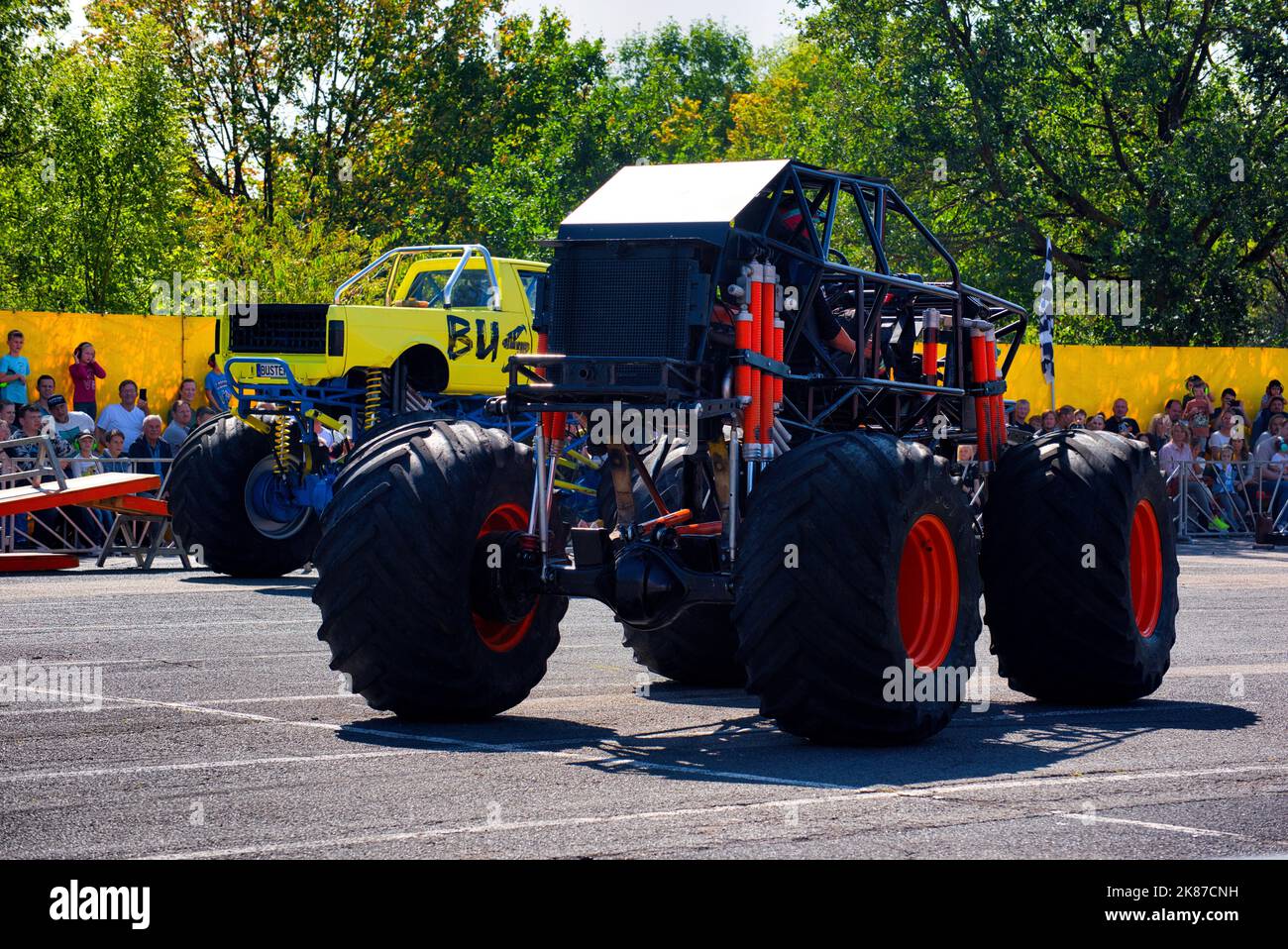FRANKFURT AM MAIN, GERMANY - SEPT 2022: , Monster Truck auto show Stock ...