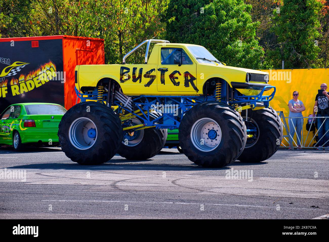 FRANKFURT AM MAIN, GERMANY - SEPT 2022: , Monster Truck auto show Stock ...