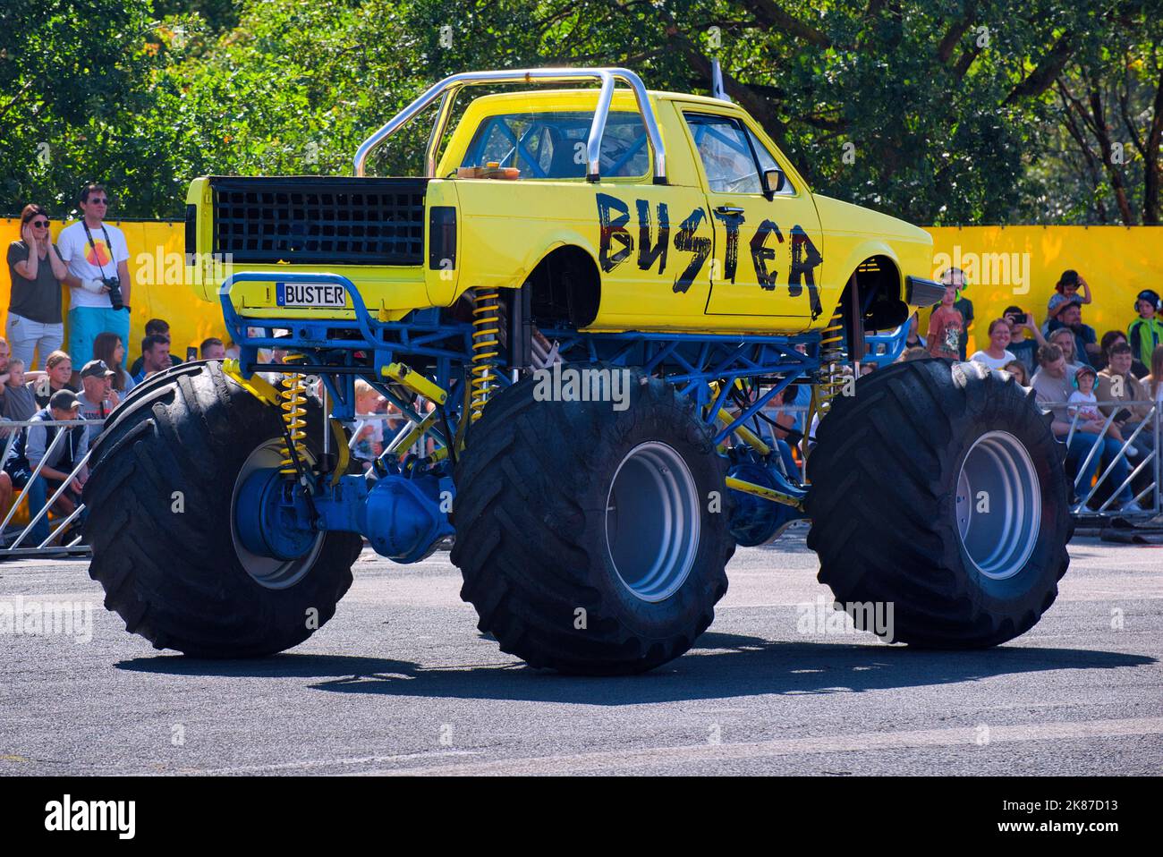 FRANKFURT AM MAIN, GERMANY - SEPT 2022: , Monster Truck auto show Stock ...