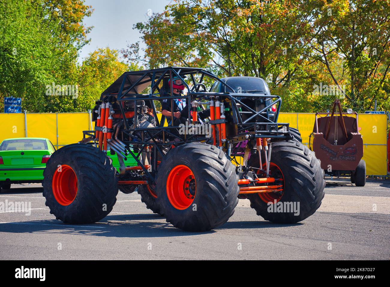 FRANKFURT AM MAIN, GERMANY - SEPT 2022: , Monster Truck auto show Stock ...