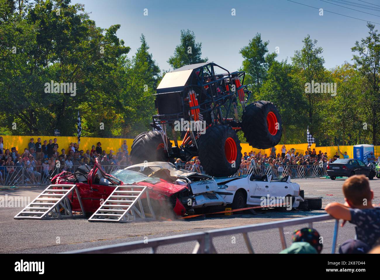 FRANKFURT AM MAIN, GERMANY - SEPT 2022: , Monster Truck auto show Stock ...