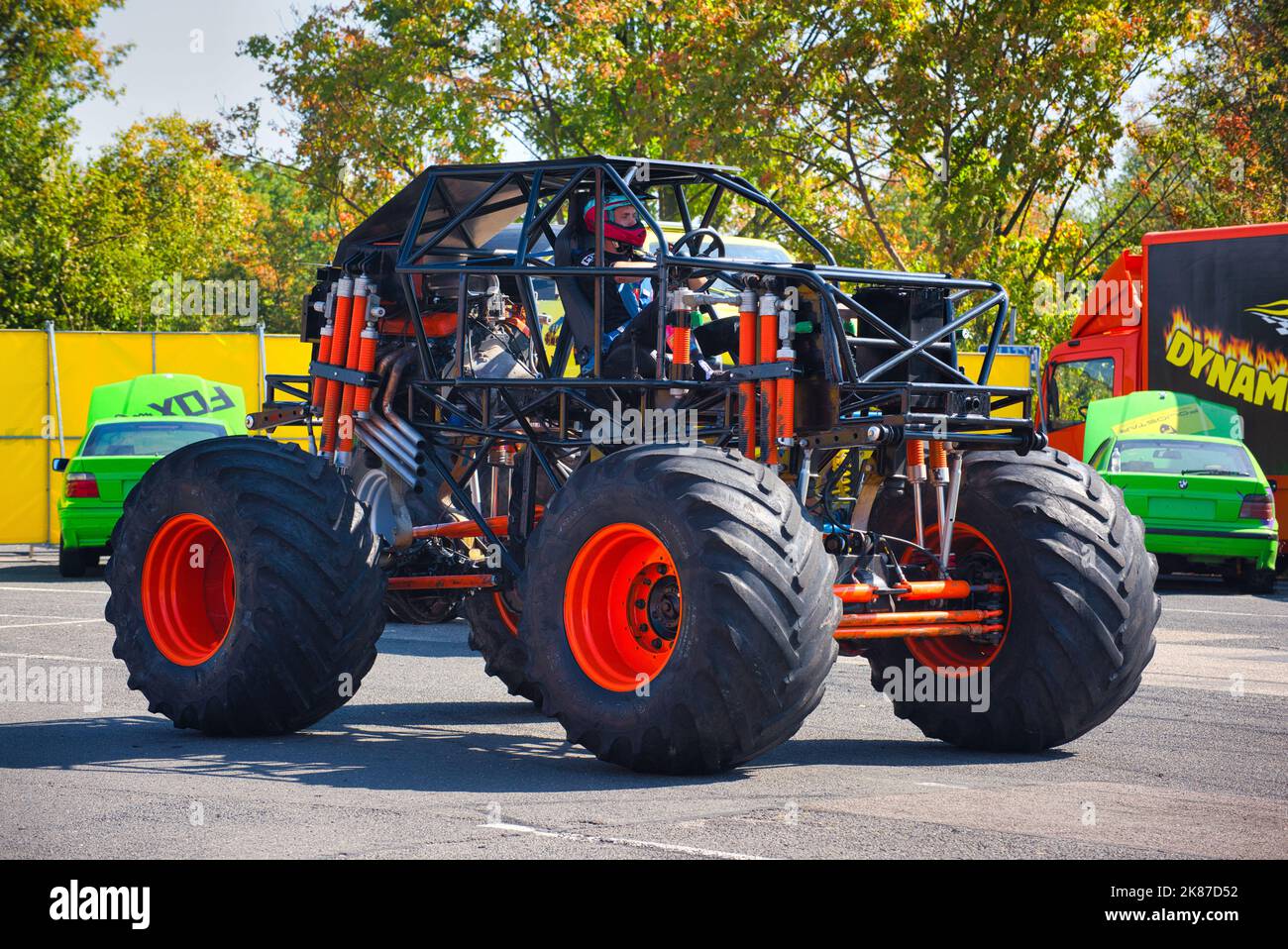 FRANKFURT AM MAIN, GERMANY - SEPT 2022: , Monster Truck auto show Stock ...
