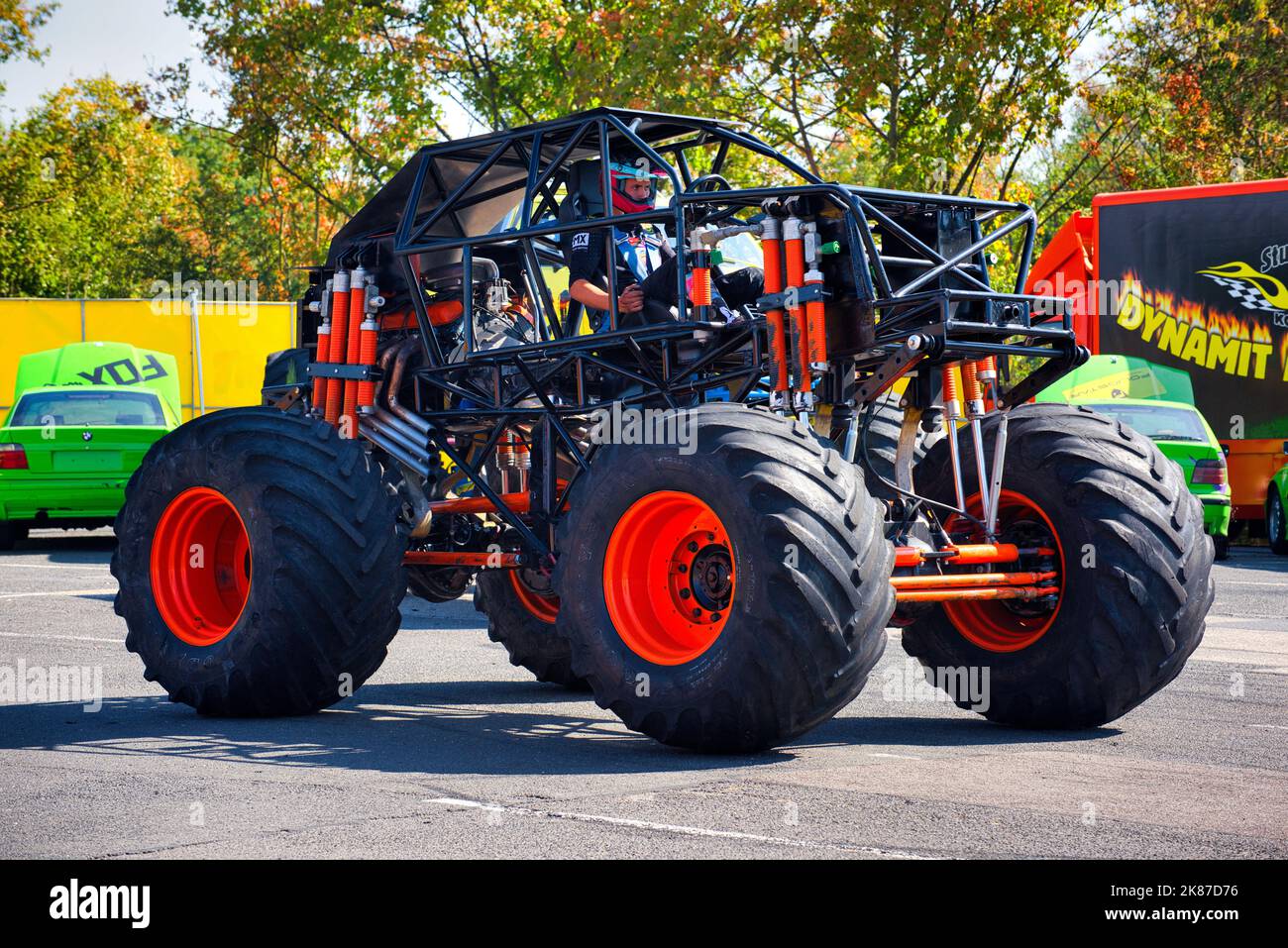 FRANKFURT AM MAIN, GERMANY - SEPT 2022: , Monster Truck auto show Stock ...