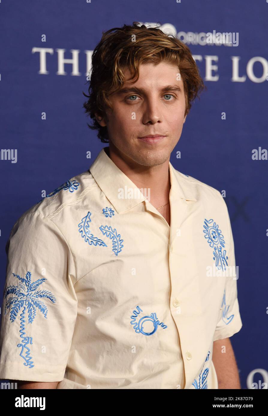 Los Angeles, USA. 20th Oct, 2022. Lucas Gage arriving at the "The White ...