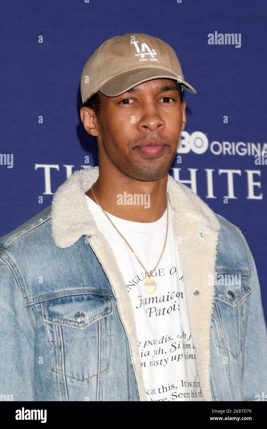 LOS ANGELES - OCT 20: Jimel Atkins at The White Lotus Season Two ...