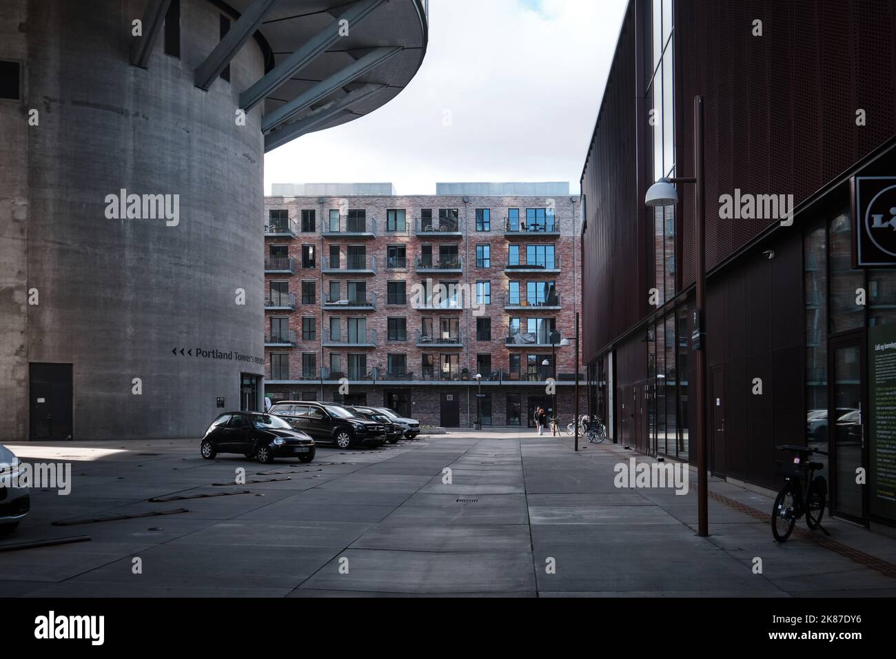 Copenhagen, Denmark - Sept 2022: Modern apartment buildings and ...