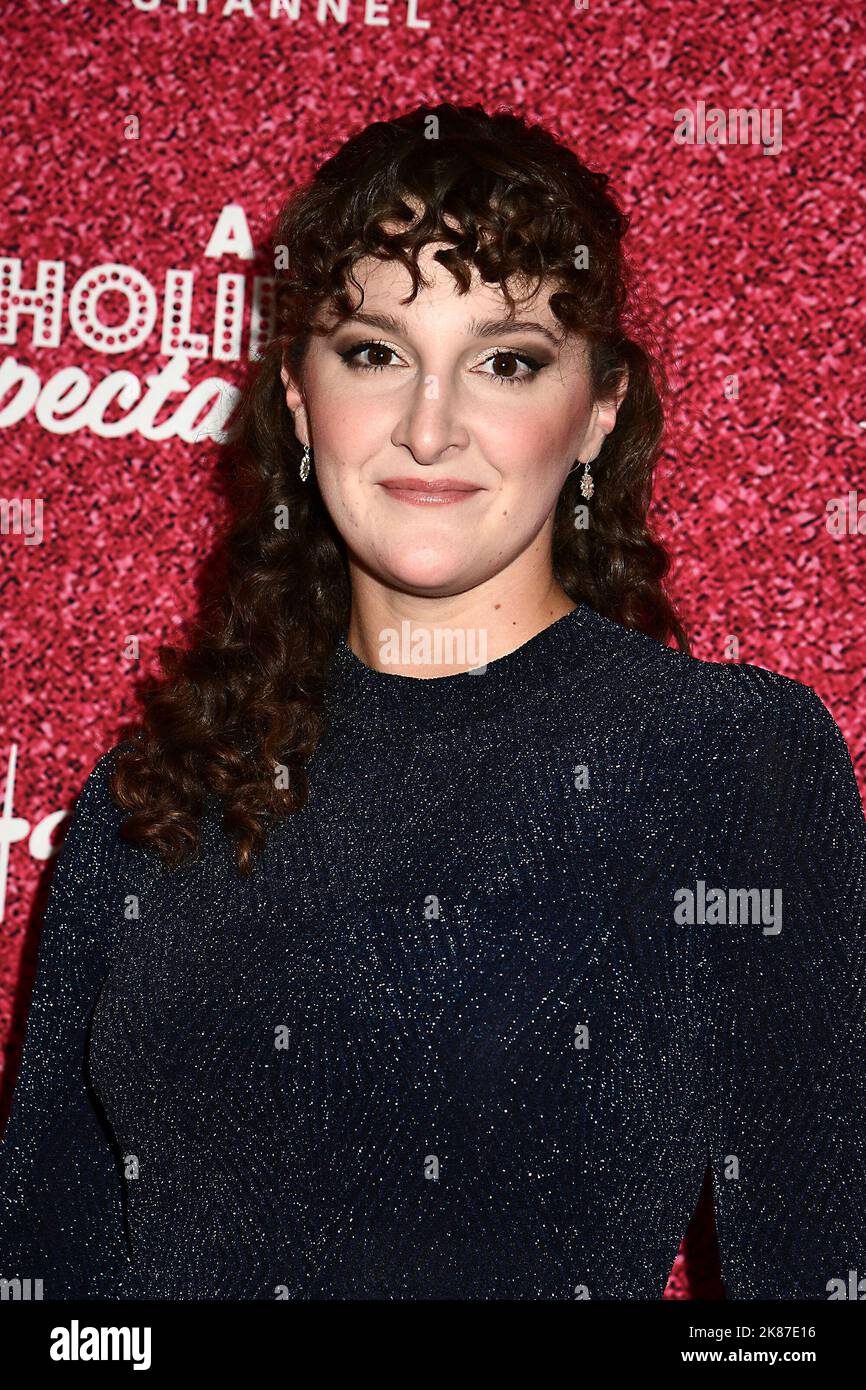New York, USA. 20th Oct, 2022. Sara Gallo attends Hallmark Channel's ...