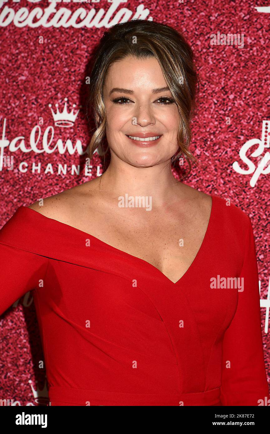 New York, USA. 20th Oct, 2022. Kimberley Sustad attends Hallmark ...