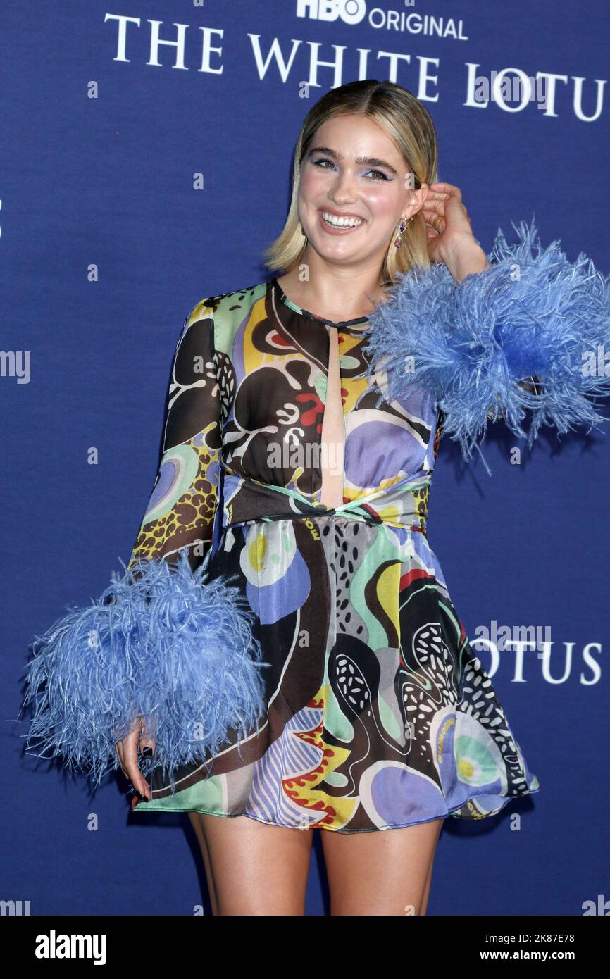 Los Angeles, CA. 20th Oct, 2022. Haley Lu Richardson at arrivals for ...
