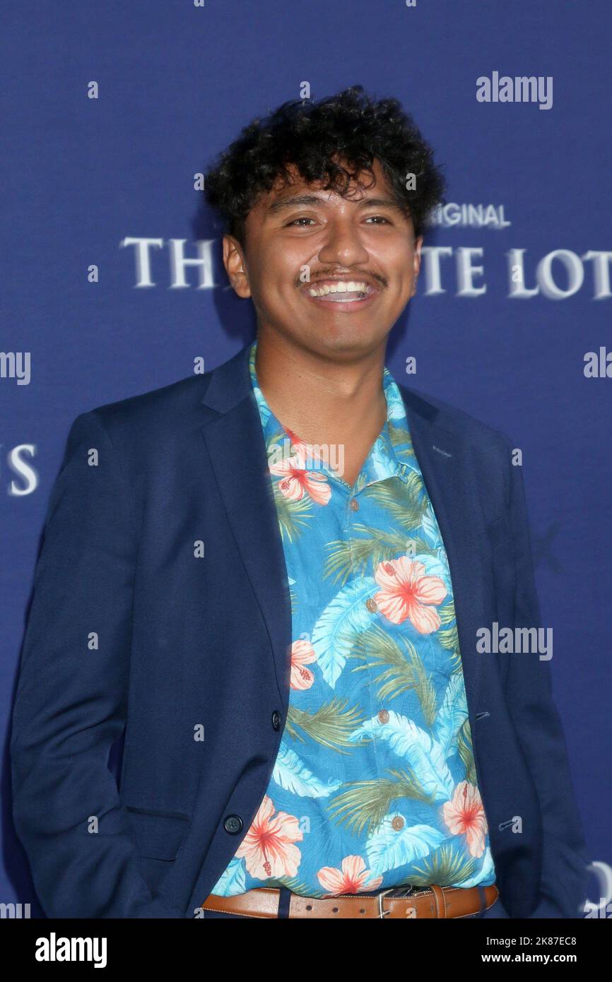 Los Angeles, CA. 20th Oct, 2022. Megan Cruz at arrivals for THE WHITE ...