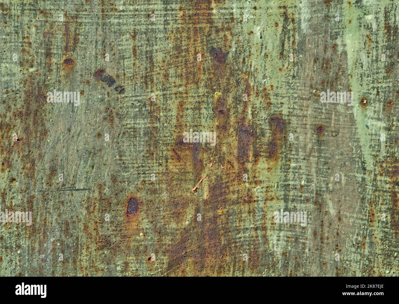 High quality old green rusted sheet metal texture, rust and oxidized ...