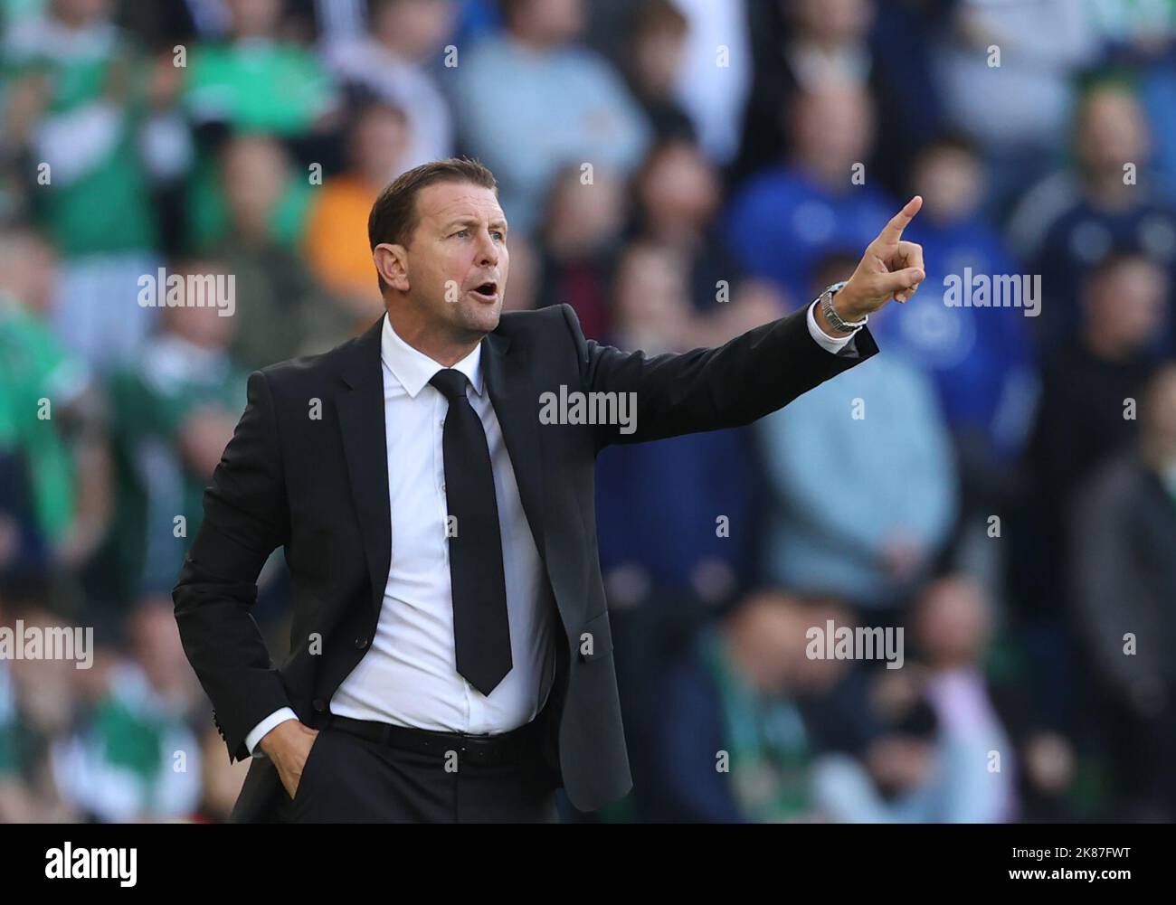 File photo dated 24-09-2022 of Ian Baraclough who has been sacked as ...
