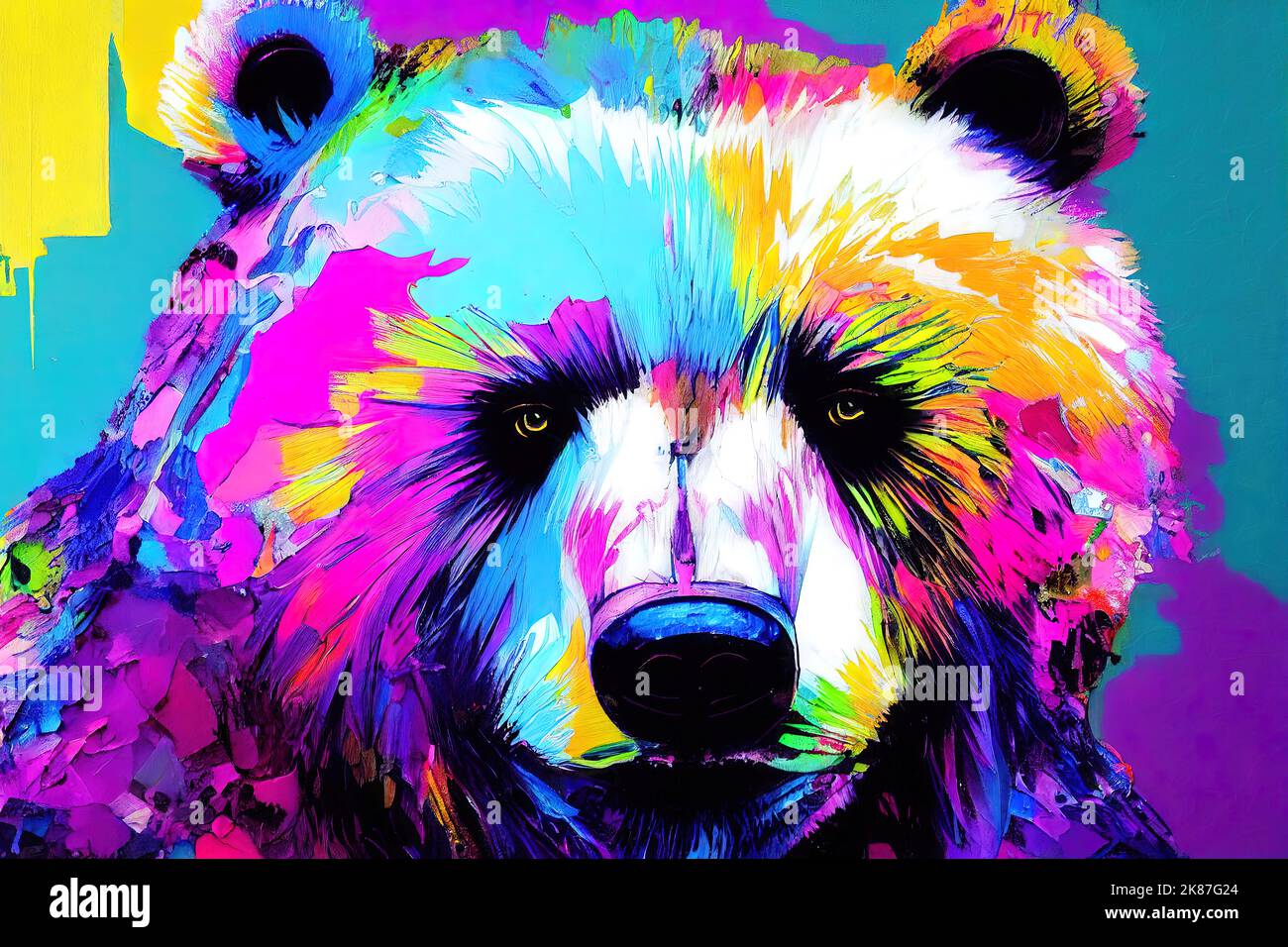 Grizzly bear abstract hi-res stock photography and images - Alamy