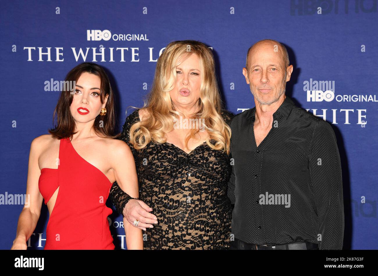 LOS ANGELES, CA - OCTOBER 20: (L-R) Aubrey Plaza, Jennifer Coolidge and ...