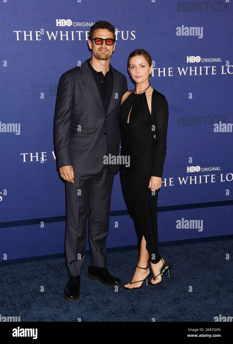 Los Angeles, USA. 20th Oct, 2022. (L-R) Theo James and Ruth Kearney ...